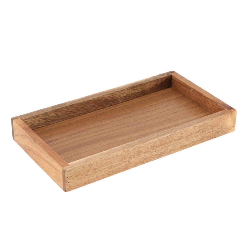 Acacia Rectangular Bath Vanity Tray